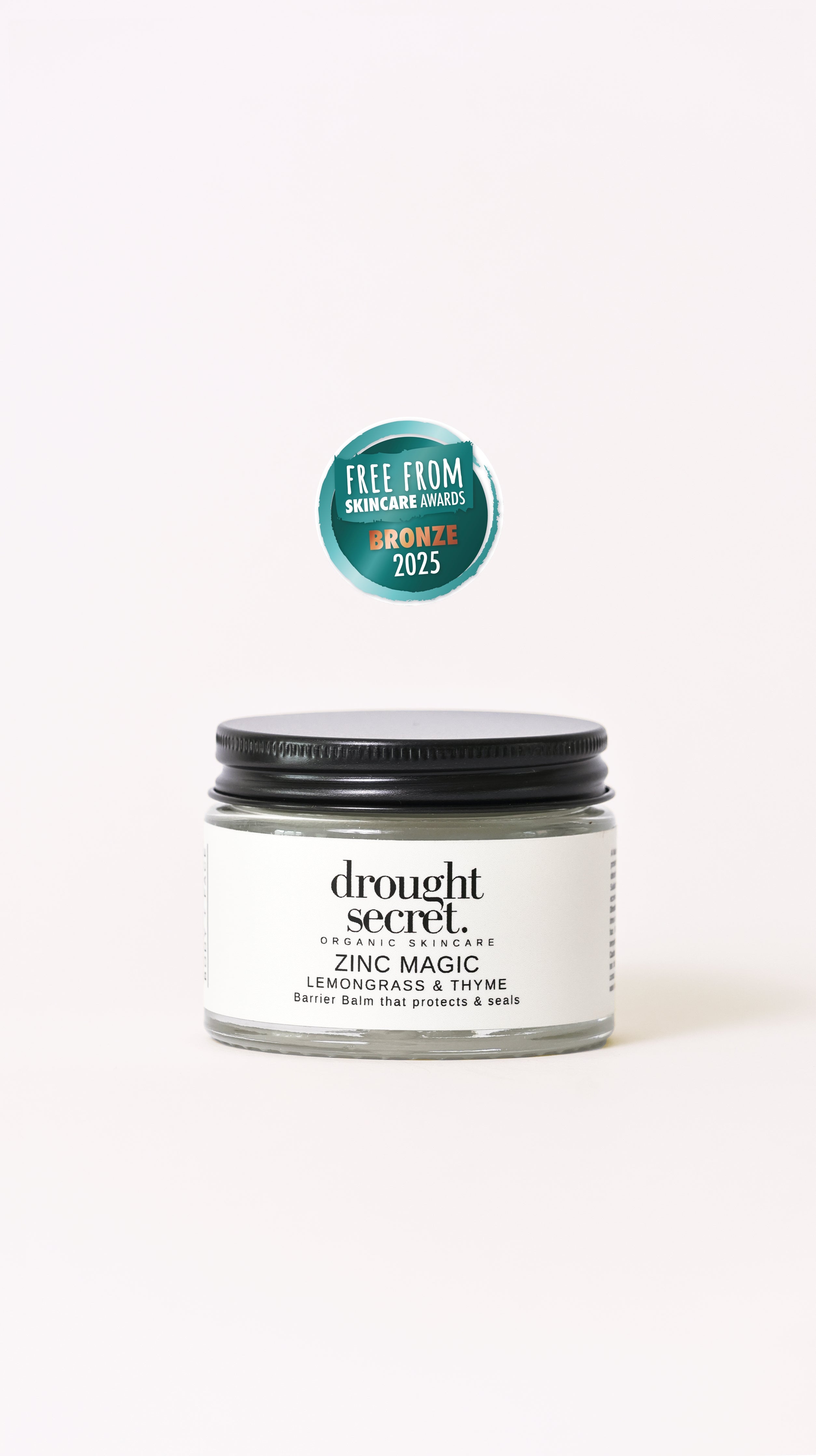 Zinc Magic 40% Natural Barrier Cream for Eczema-Prone Skin – Drought Secret